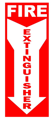 Fire Extinguisher Decal | Rainbow Sign Mfg.