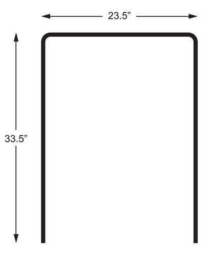U-Frames (For bag signs) | Rainbow Sign Mfg.