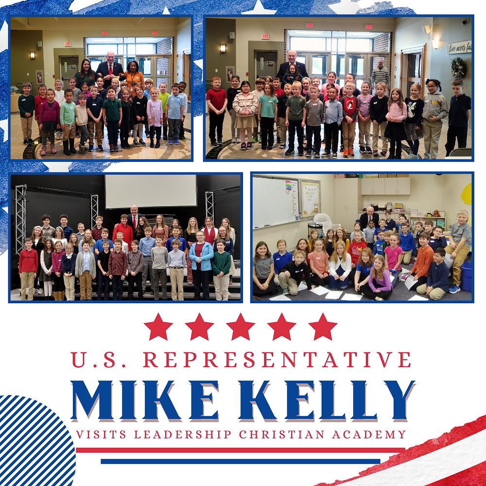 U.S. Representative Mike Kelly visits LCA!