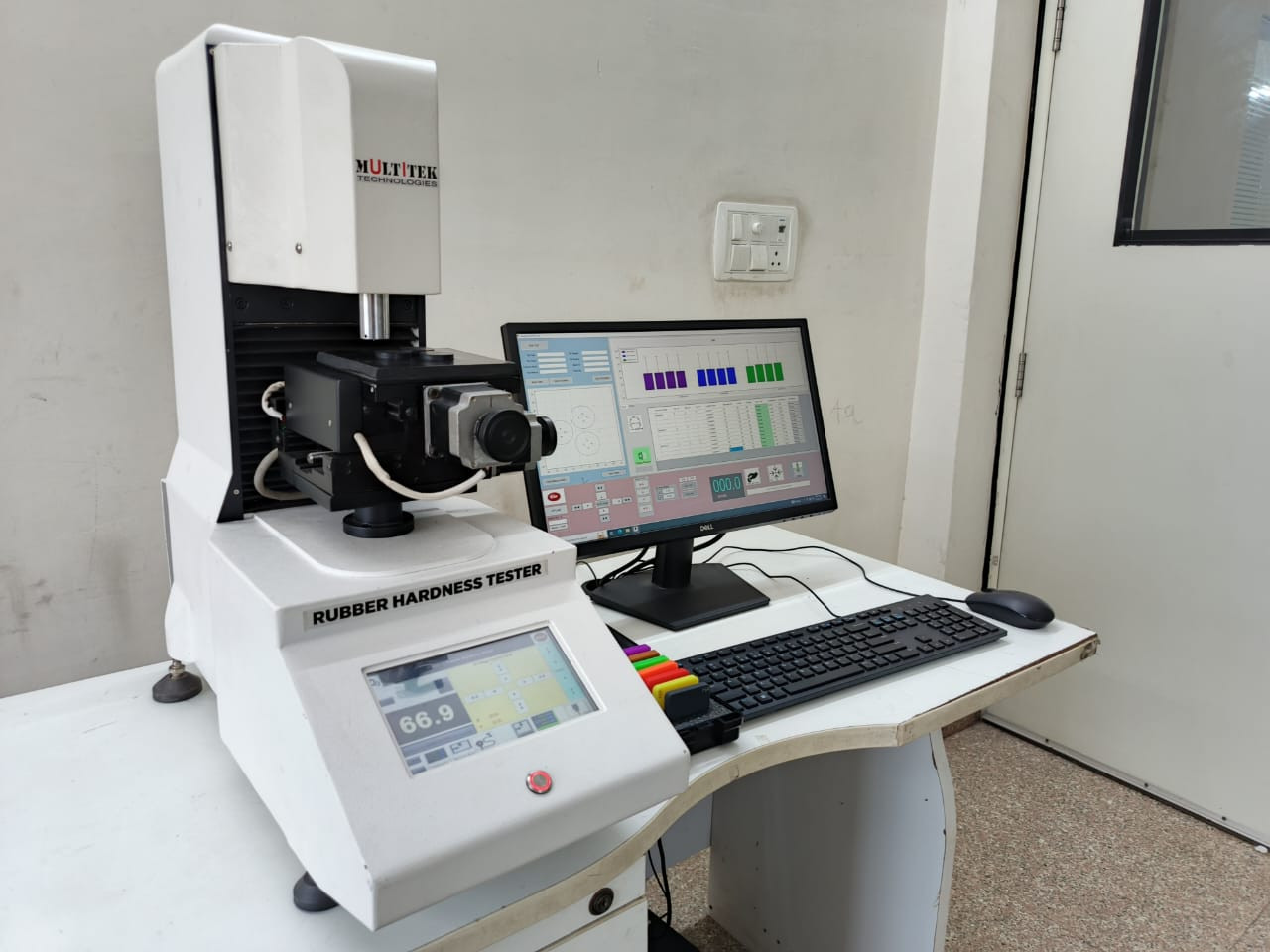 Rubber Hardness Tester | Shore A, D, OO Fully Automatic Rubber Hardness ...