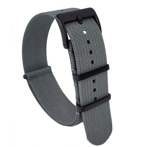 NATO G10® Ribbed PVD Ballistic Nylon - Grey | NATO G10