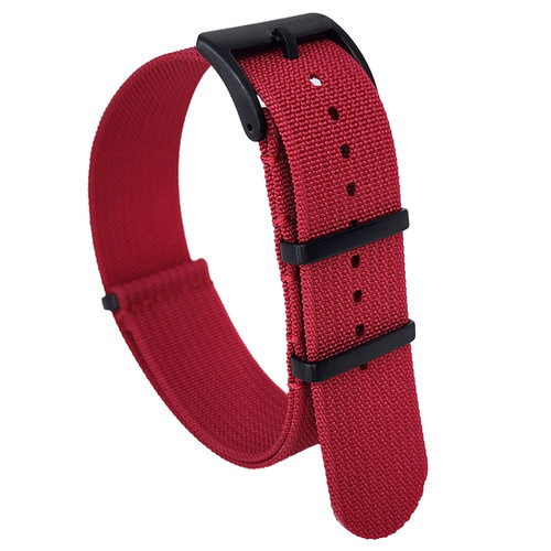 NATO G10® Ribbed PVD Ballistic Nylon - Red | NATO G10