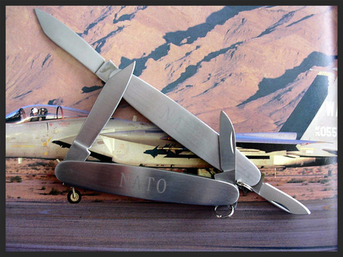 NATO ® S.S. folding Case Knife | NATO G10