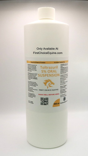 Toltrazuril Suspension 5% 900ml | First Choice Equine