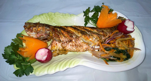 Backed Fish / Pwason boukannen | Tasty Bakery Inc