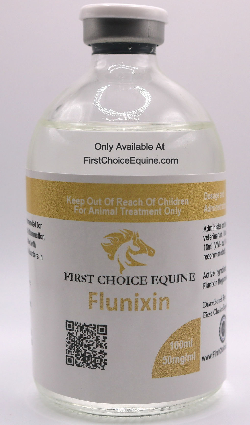 Flunixin (Generic Banamine) 50mg/ml 100ml | First Choice Equine