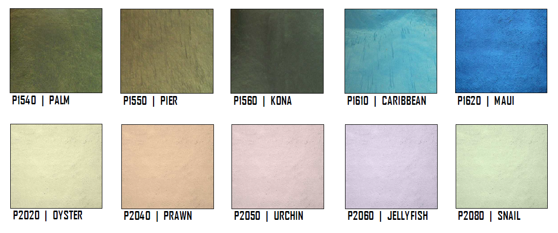 Sample Colors | Uhl Stonework & Epoxy Floors, LLC. | Raleigh, NC