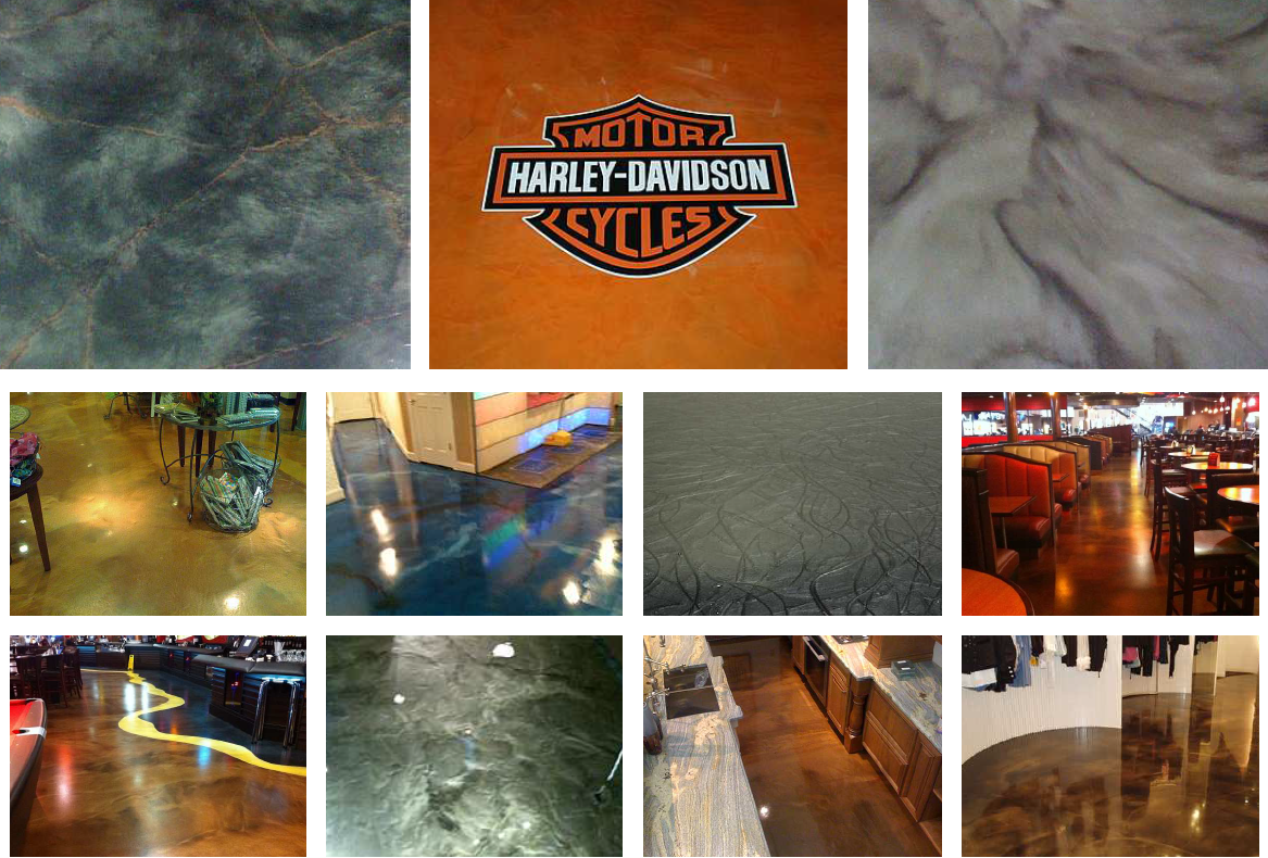 Sample Colors | Uhl Stonework & Epoxy Floors, LLC. | Raleigh, NC