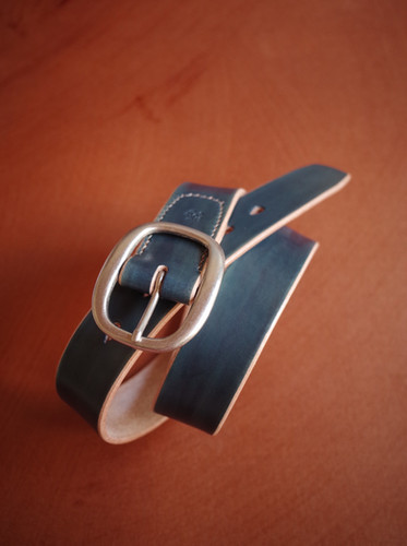 Ocean Indigo Belt | website