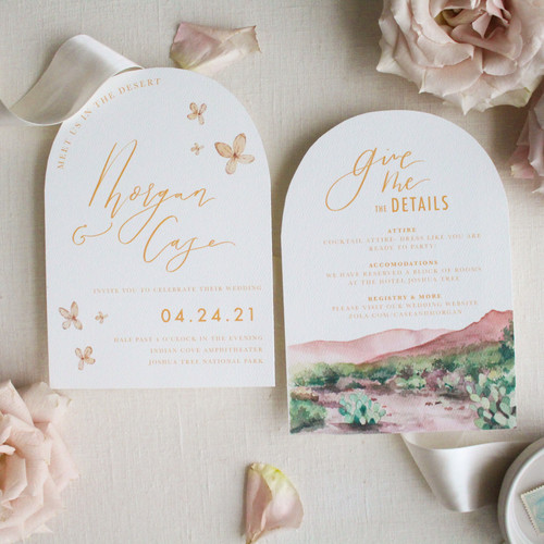Golden Hour Invitation | Mysite