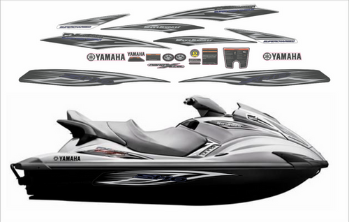 YAMAHA WAVERUNNER FX CRUISER SHO 2010 Graphics /Decal / Sticker Kit ...