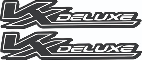 YAMAHA WAVERUNNER VX DELUXE 2005-2009 BLACK Graphics / Decal / Sticker ...