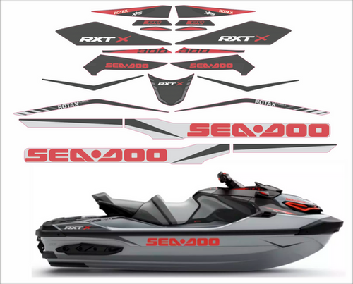SEADOO RXT X 300 2018 Graphics / Decal / Sticker Kit | KRP Signs & Graphics