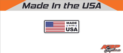 Made In the USA Decals Set of 50 | KRP Signs & Graphics