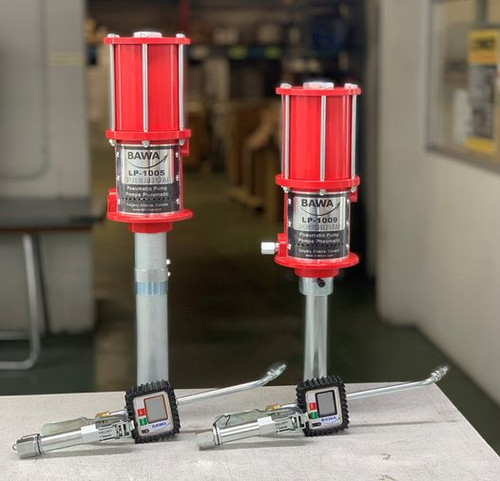 BAWA Oil Pumps (9:1) & Digital Metered Oil Dispensing Unit | Rustsol