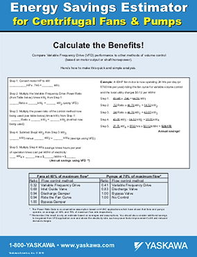 VFD ENERGY SAVINGS | DRV Inc. | United States