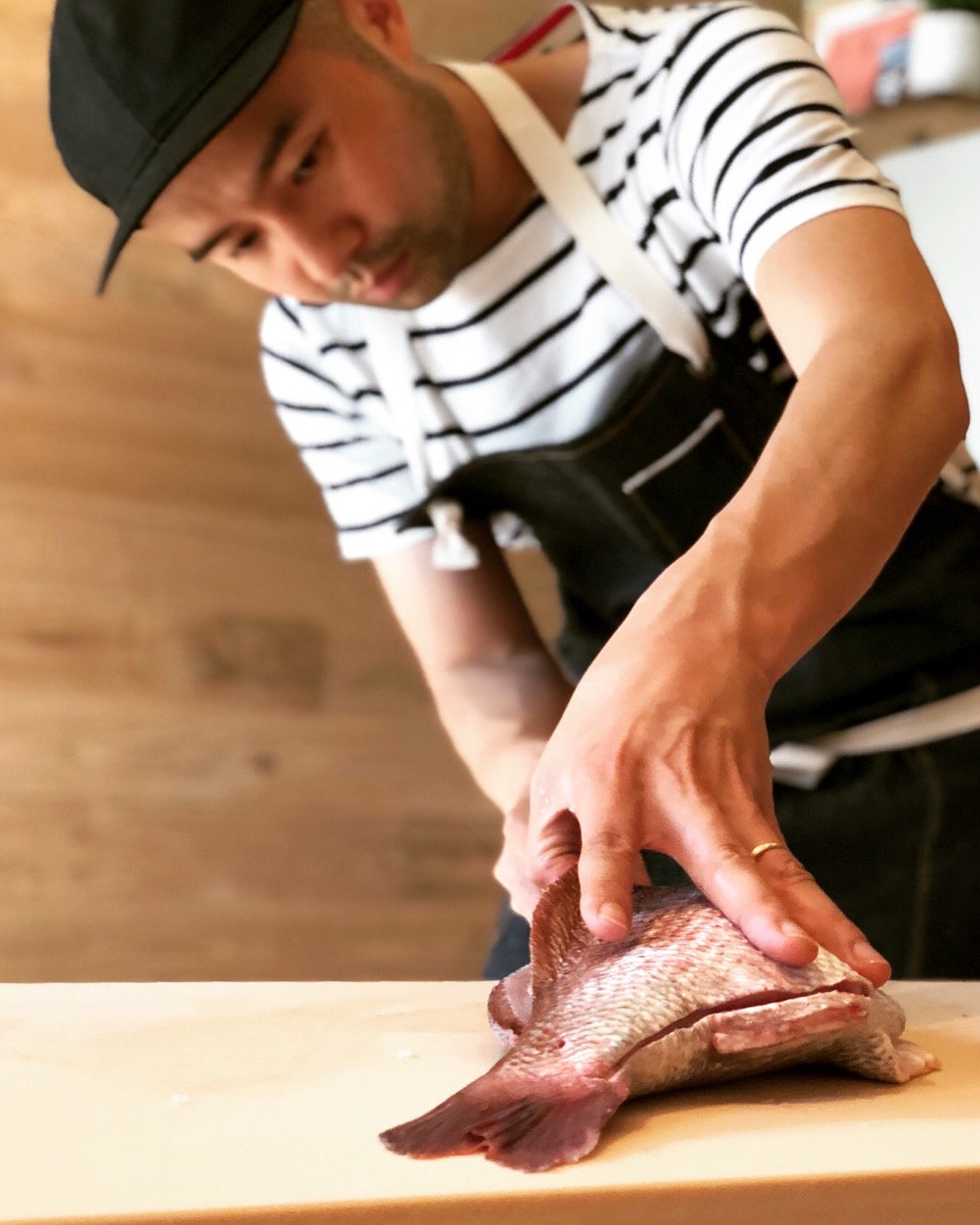 Ahi Tuna Whole Fish Butchery Chef Yuji Haraguchi | Chefs & Table
