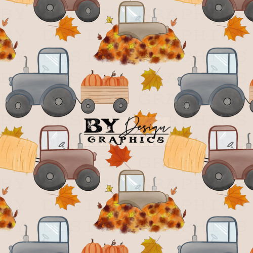 Fall Tractors | BY Design Graphics
