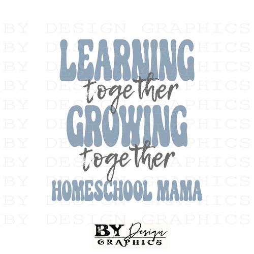 Learning Together Growing Together PNG | BY Design Graphics