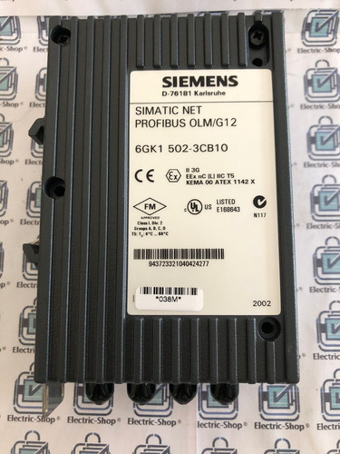 6GK1502-3CB10 6GK1502-3CB10 SIEMENS SIMATIC NET PROFIBUS OLM-G12 V3.1 ...