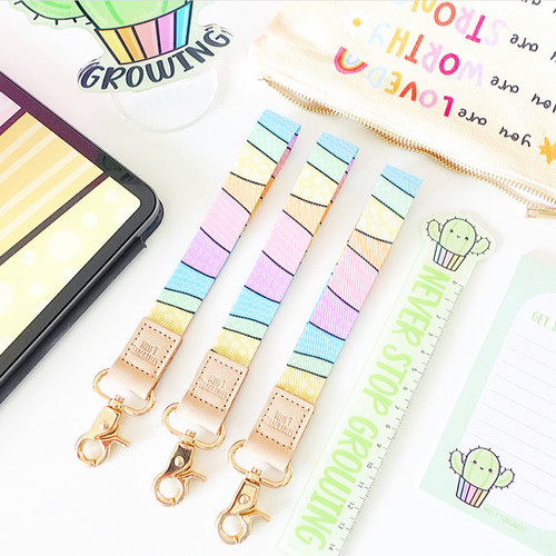 Rainbow Doodles Wristlet | Miss T Teachables