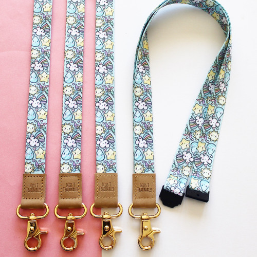 Weather Fabric Lanyard | Miss T Teachables