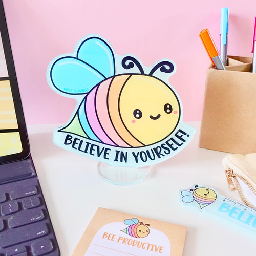 Believe in Yourself Desk Sign | Miss T Teachables
