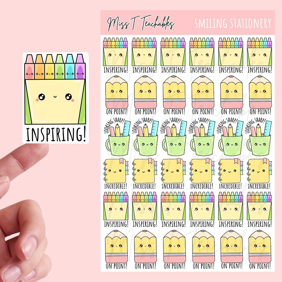 Stickers | Miss T Teachables