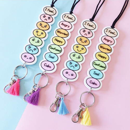 Emotional Wellbeing Lanyard | Miss T Teachables