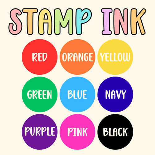 10ml Stamp Ink Refil | Miss T Teachables