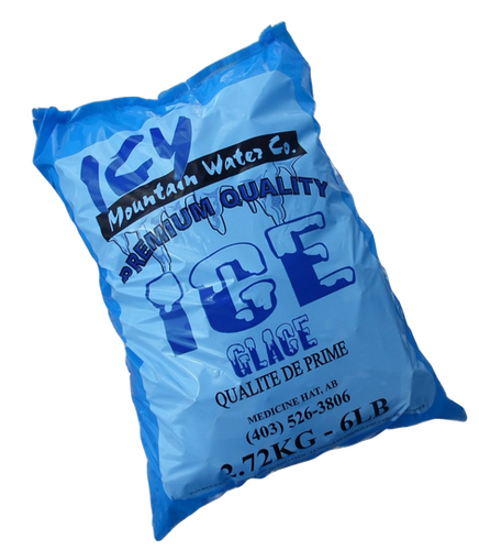 Premium Cubed Ice | Icy Mountain Water