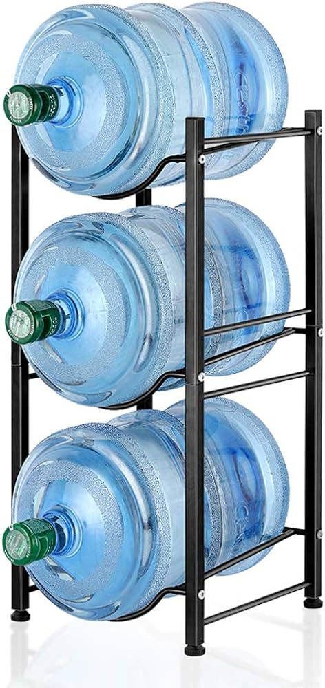 Three Bottle Metal Rack | Icy Mountain Water