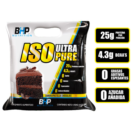 BAG ISO ULTRA PURE 0 CARBS 4.2 LBS | bhp-nutrition