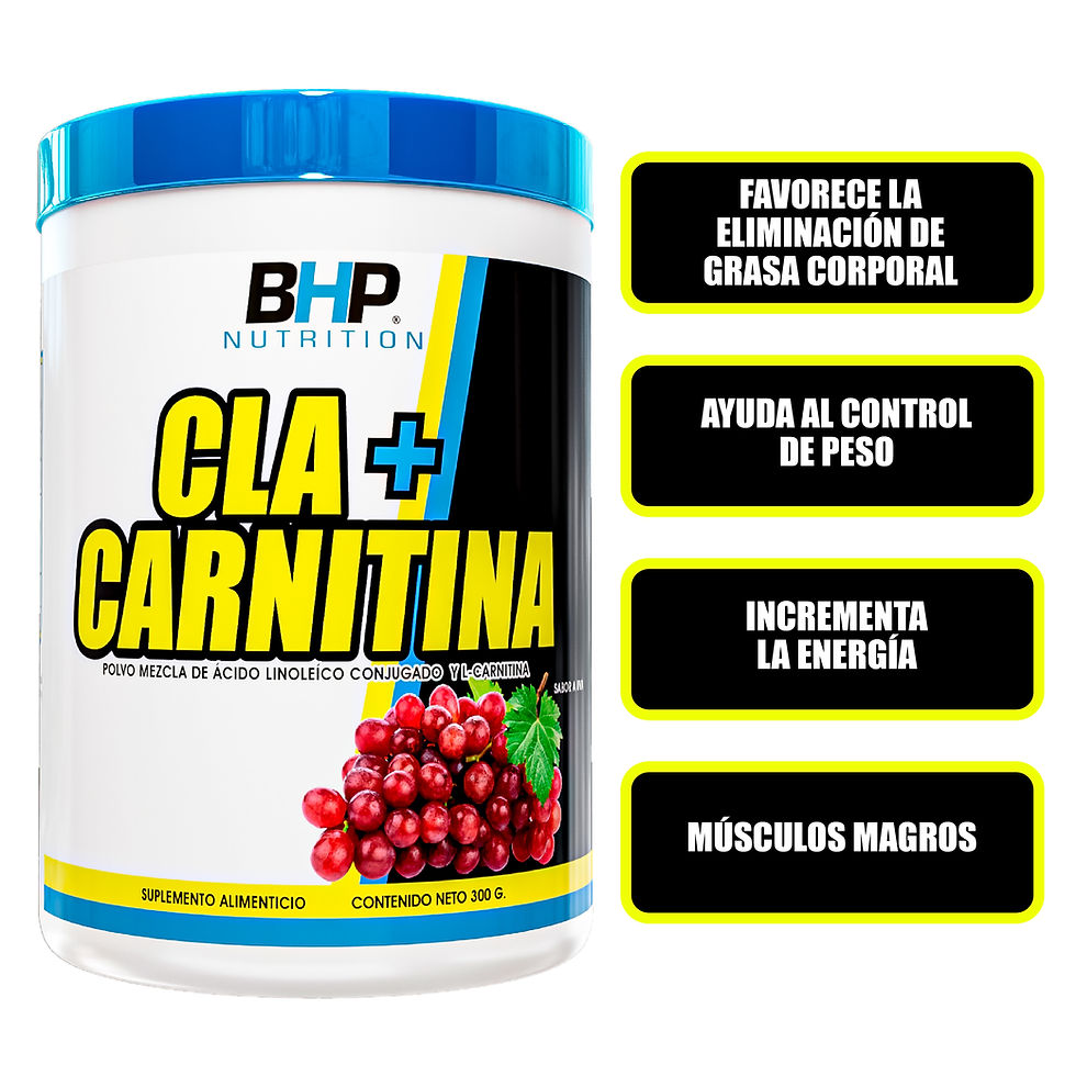 CLA + CARNITINA 30 SERV | bhp-nutrition