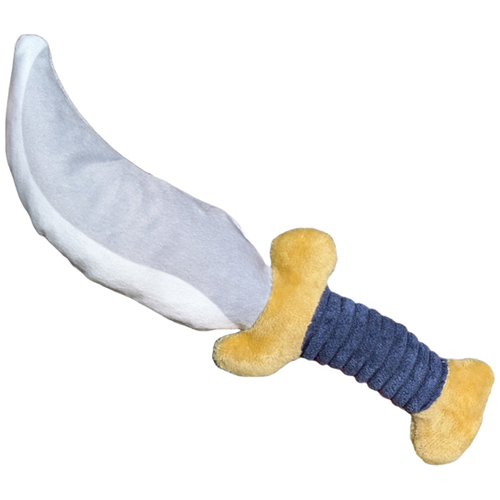 The Rogue’s Dagger – Plush Squeaky Dog Toy | Pawlymorph Pet Toys