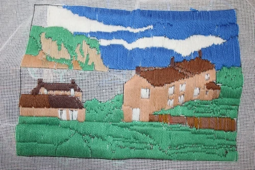 Long Stitch Buildings, Partially Completed | Tasmanian Beauties