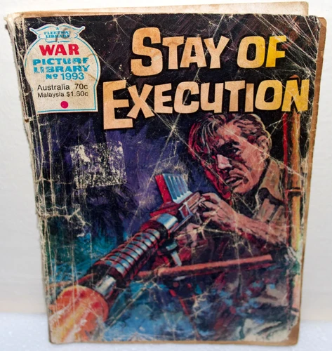 Preloved A Fleetway Library War Picture Library Stay of Execution Book ...