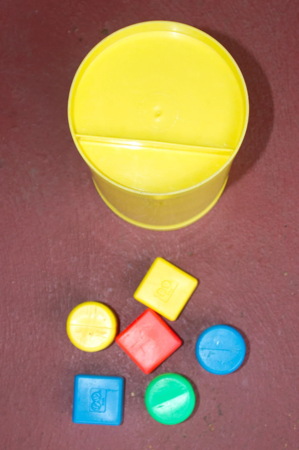 Preloved Vintage Fisher Price Posting Box, Fisher Price Shape Sorter ...