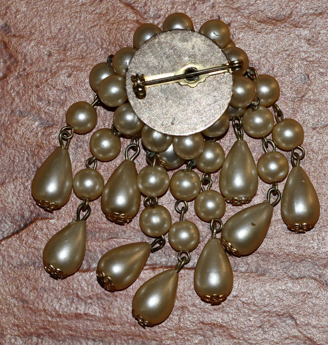 Preloved Vintage Bead Brooch | Tasmanian Beauties