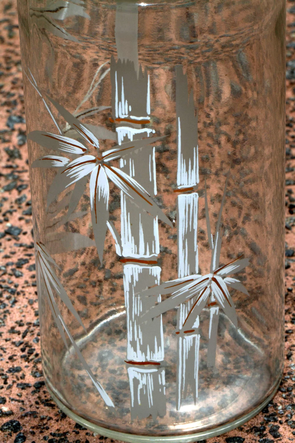 Preloved Vintage Push-button glass jug/glass pitcher | Tasmanian Beauties