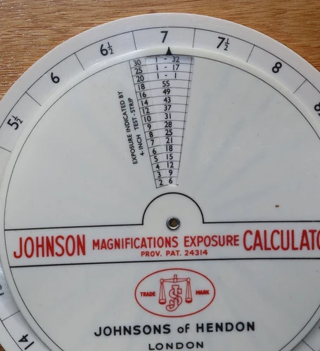 Preloved Vintage Johnsons of Hendon, Johnson Magnifications Exposure ...