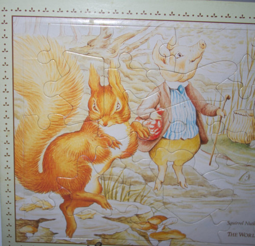 Squirrel Nutkin, Pigling Bland & Mr Jeremy Fisher jigsaw puzzle Beatrix ...