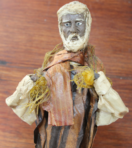 Preloved Vintage Paper Mache Man, Folk Art Figurine. | Tasmanian Beauties