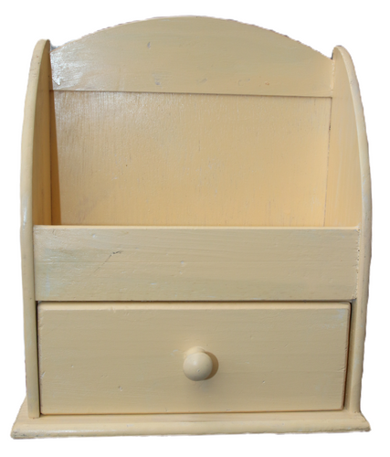 Preloved Wooden Box with Shelf and Drawer | Tasmanian Beauties