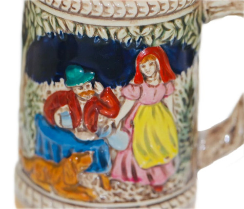 Preloved Ceramic tankard , ceramic stein , Beer Mug | Tasmanian Beauties