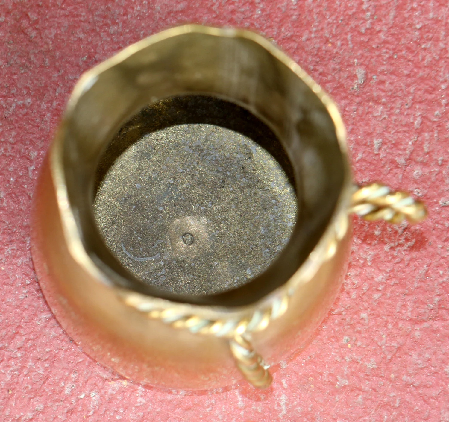 Preloved Vintage Small brass container | Tasmanian Beauties