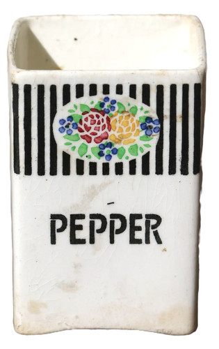 Preloved Ceramic Minerva Pepper Pot, Minerva Germany | Tasmanian Beauties
