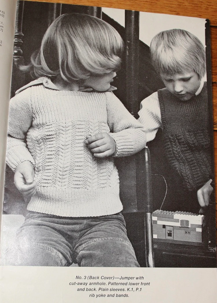 Vintage Patons Knitting Book No. 407, My Very Best In Bluebell. OOP ...