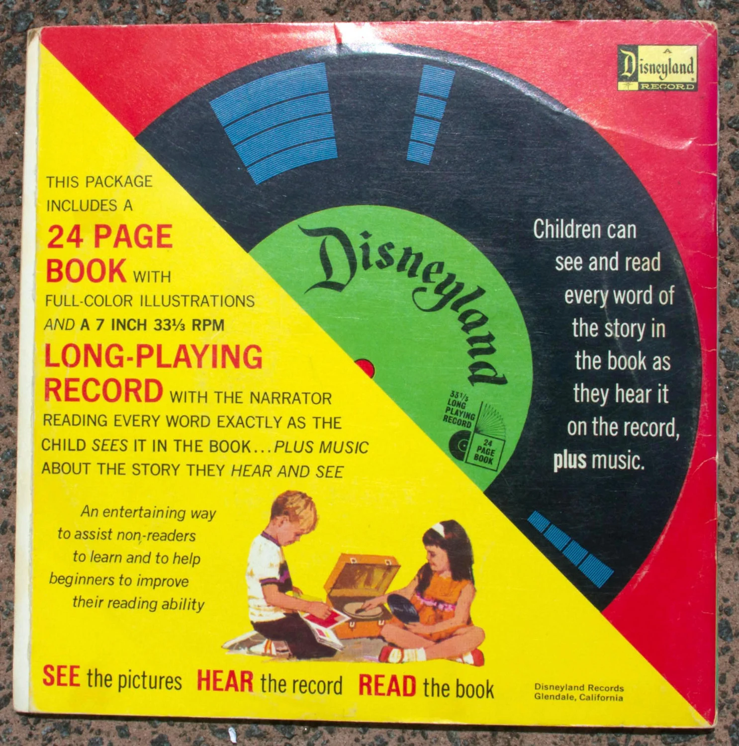 Preloved A Disneyland Record and Book, Walt Disney Presents Hansel ...