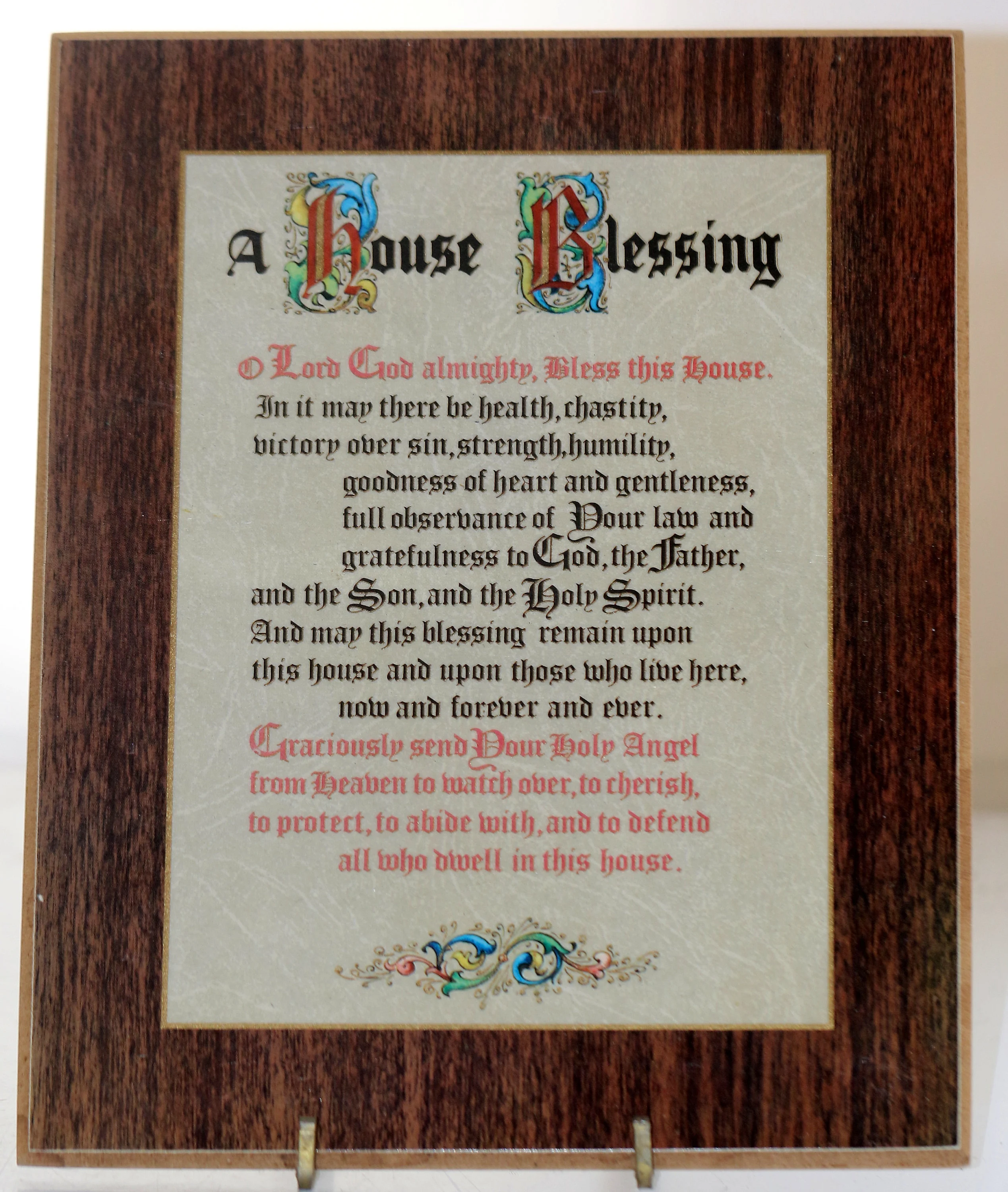 Preloved A House Blessing Plaque, Bless This House Sign | Tasmanian ...